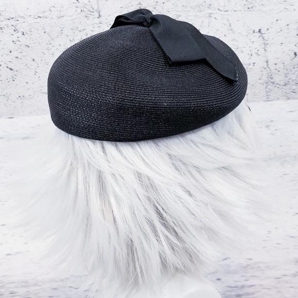 Vintage | Accessories | Vintage 95s Kutz Black Retro Hat | Poshmark